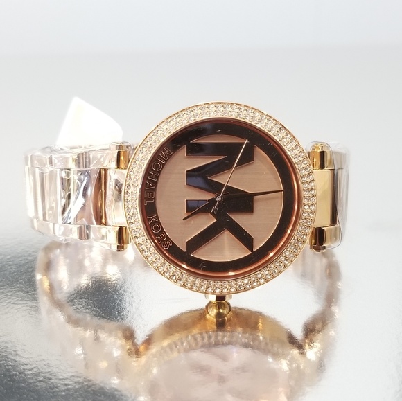 Michael Kors | Accessories | Pink Rose Gold Mk5865 Michael Kors Ladies ...